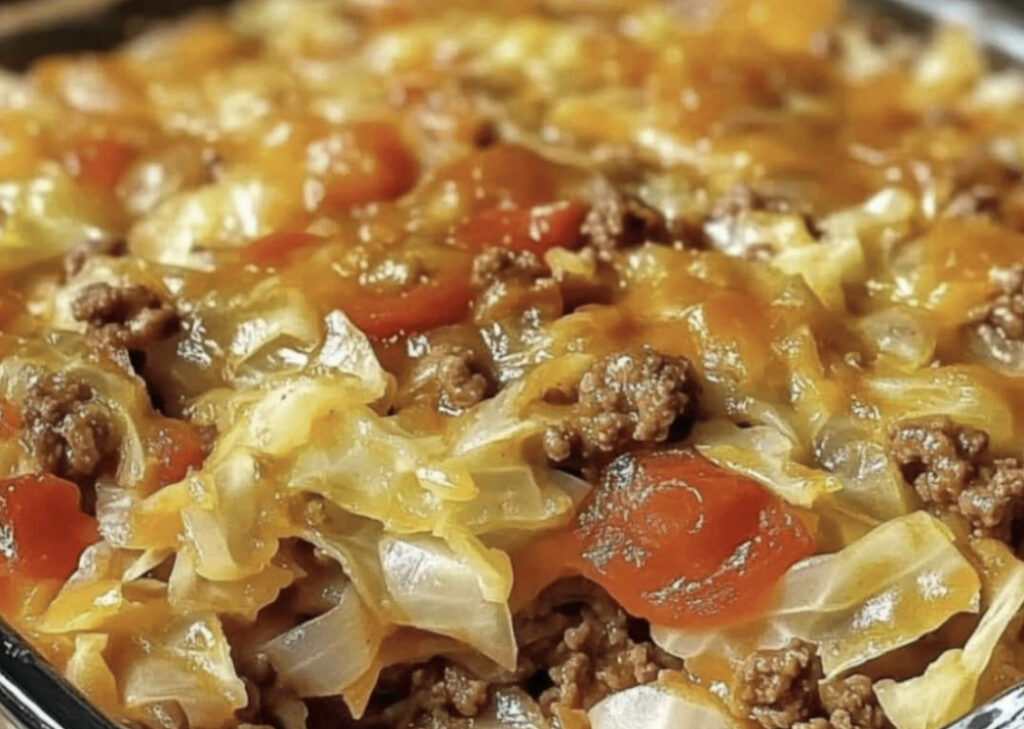 Cabbage Beef Bake – Delicious Recipes